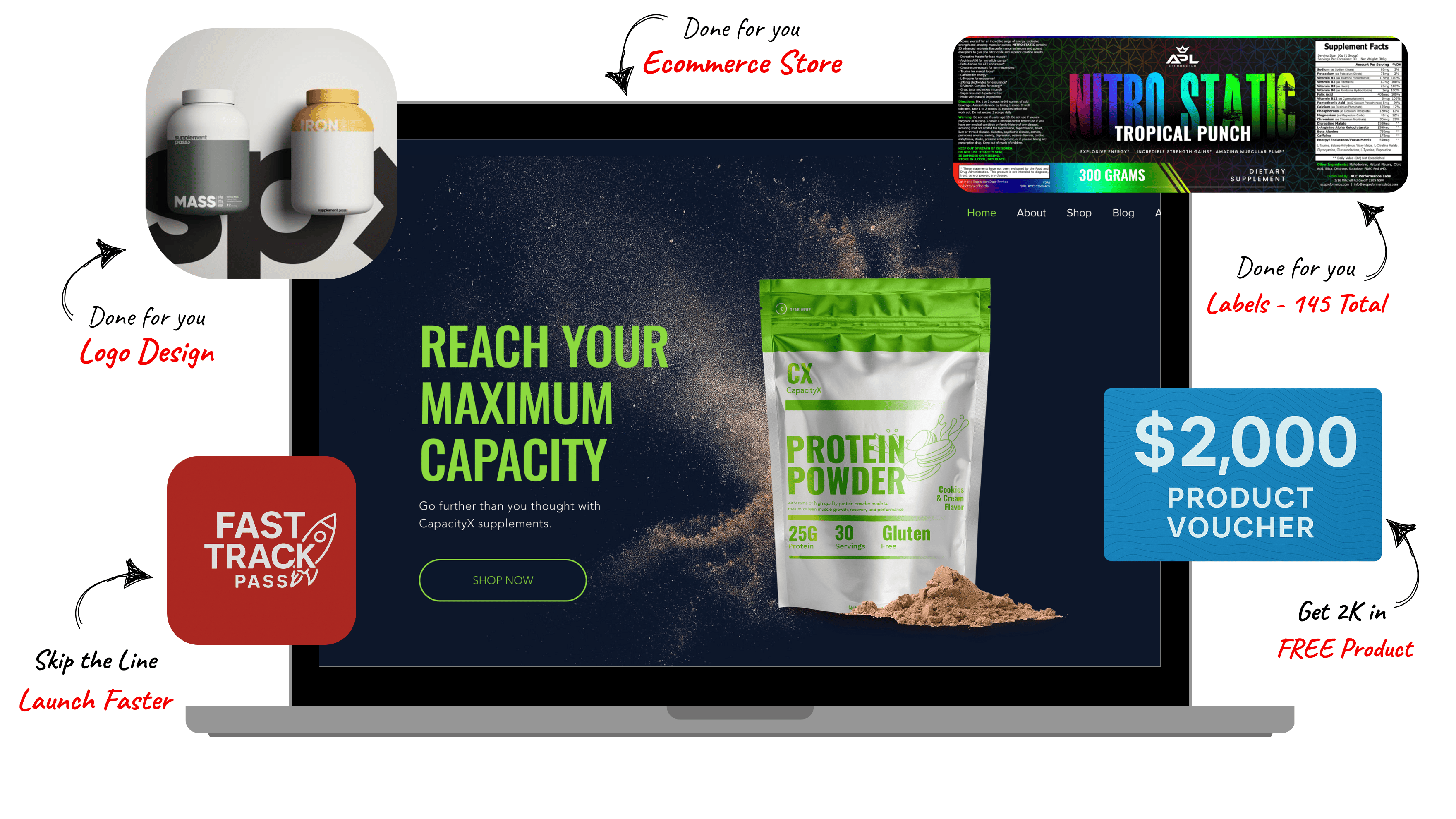 Claim our Supplement "Business in a Box"